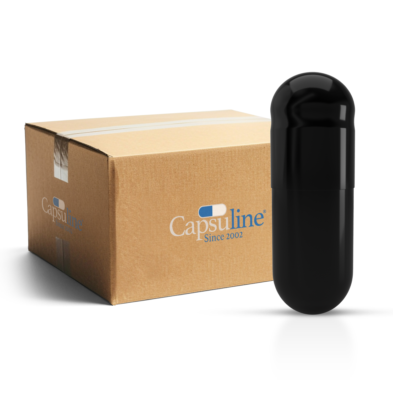 Titanium Dioxide (TiO2) Free - Carbon Black Colored Vegetarian Capsule ...