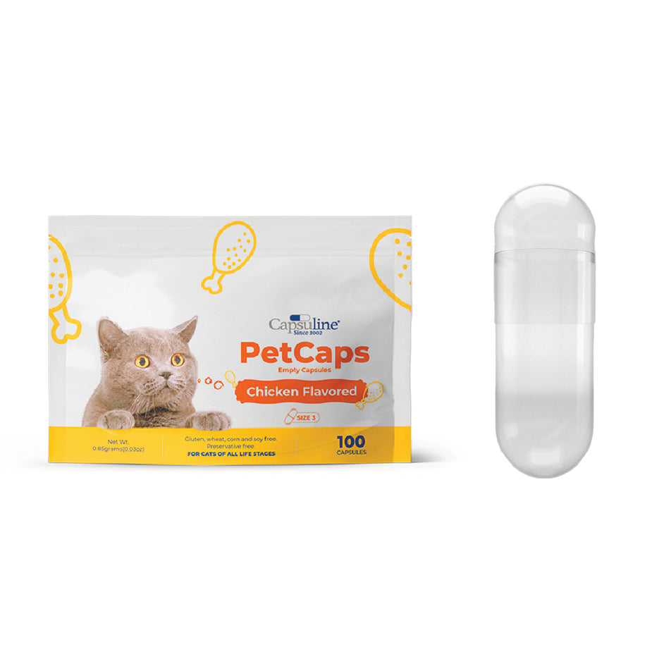 Flavored Gel Capsules for Pets - Capsuline